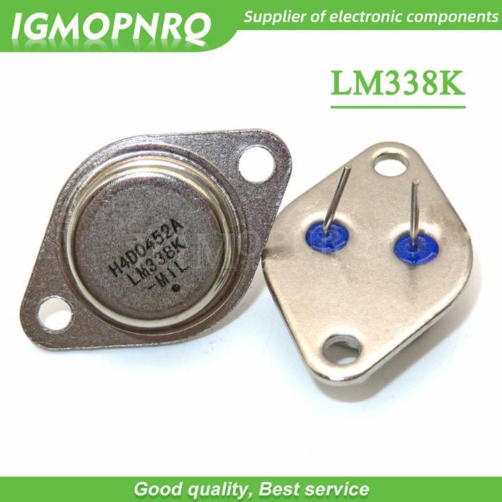 【happy one】LM338K LM338 TO-3 5A gold transistor three-terminal voltage ...