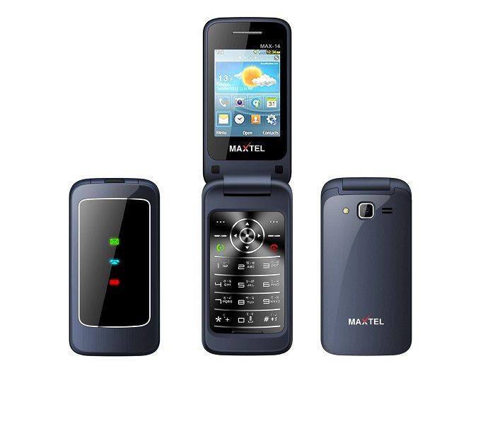 Maxtel Max 14 Folding Mobile Phone Dual Sim | Daraz.com.bd