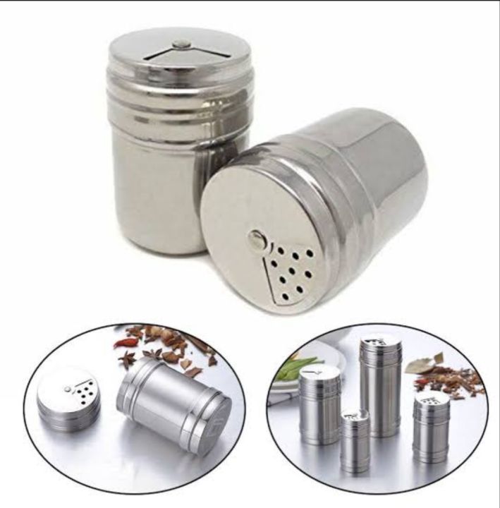 Stainless steel salt shaker | Daraz.com.bd