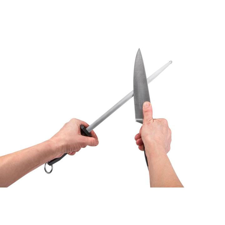 Metal Sharpening Rod Tool - Silver | Daraz.com.bd