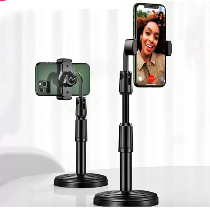 Desktop Mobile Phone Holder Stand 360 Rotate for Live Streaming Shoot ...