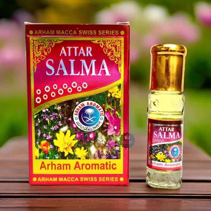 Salma Attar By Arham Aromatic Perfume Oil Long Lasting Halal Roll On ...