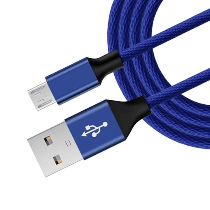 Colorful Nylon Braiding Fast Charging And B Type USB Data Cable ...