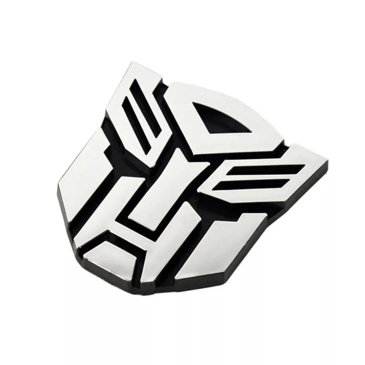 Car 3D Car Stickers Transformers Badge Decepticon Emblem Tail Decal ...