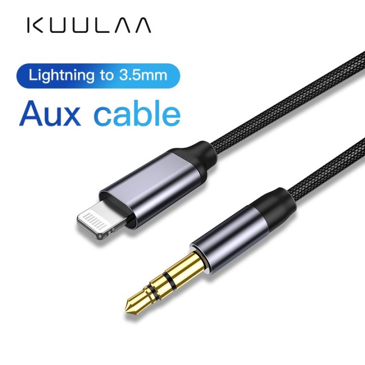 KUULAA Lightning to 3.5mm Adapter Cable | Daraz.com.bd