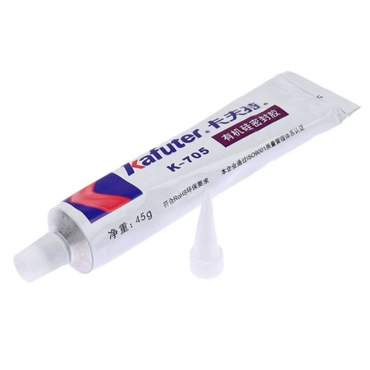 45g Silicone Industrial Adhesive K-705 RTV Silicone Rubber Transparent Glue SEVICH | Daraz.com.bd