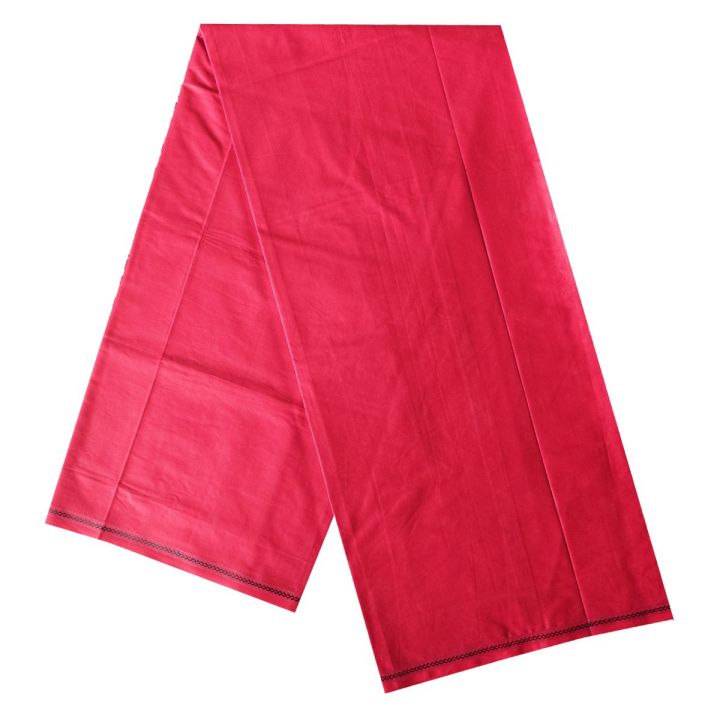 Cotton Lungi 5 Hand Red Color | Daraz.com.bd