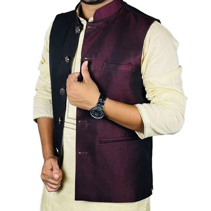Premium koti Waistcoat sleeveless Vest for men's style party wear ...
