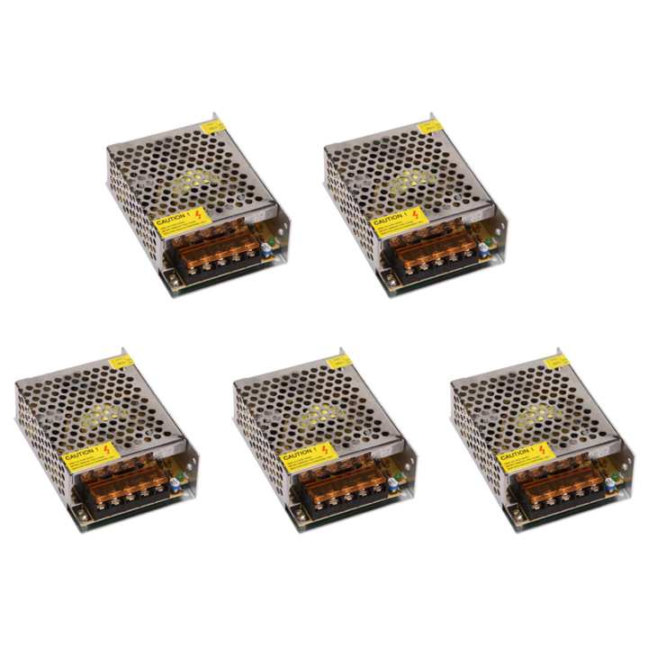 5X 24V 3A Transformer Switch Supply 60W LED Strip Switch Driver for ...