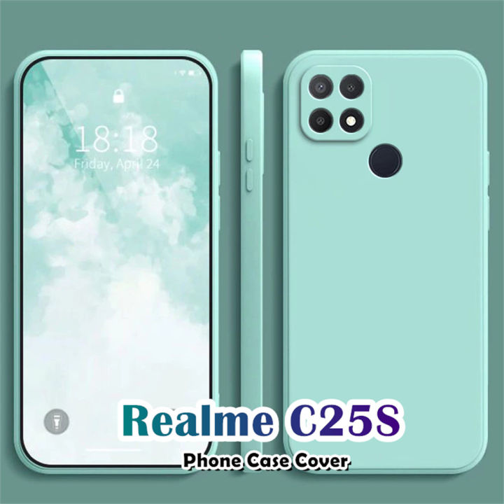 Original For Realme C25S Silicone Full Cover Case Easy to disassemble ...
