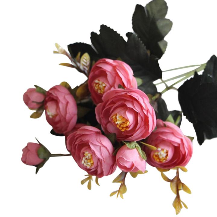 Simulation Rose Roses Lifelike Mini Lifelike Artificial Flower for ...
