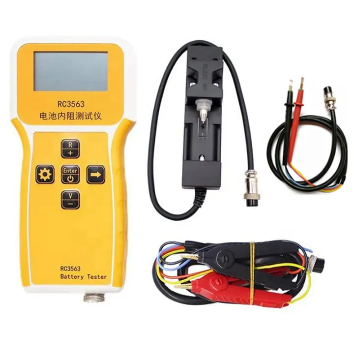 RC3563 Battery Internal Resistance Voltage 3-Digit Battery Tester True ...