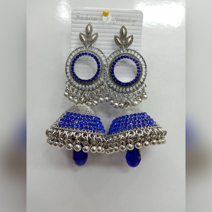 Indian Antique Metal Jhumko Earring for Women | Daraz.com.bd