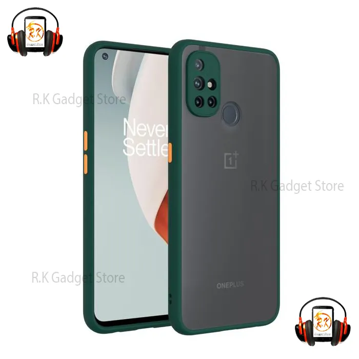 OnePlus_Nord N10 5G - (Premium Quality) Shockproof Bumper Smoke Matte ...