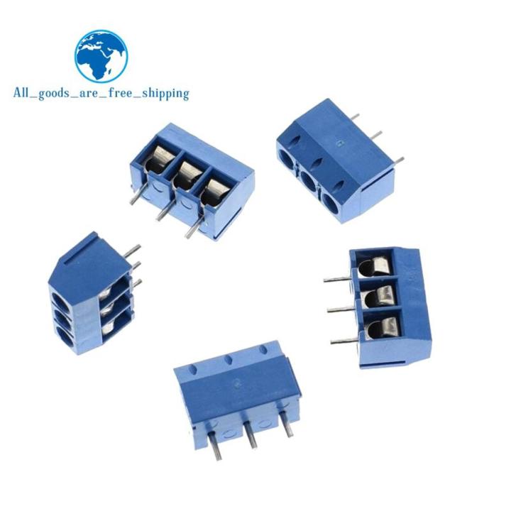 【happy one】10pcs KF301-3P 301-3P 3 Pin Plug-in Terminal Block Connector ...