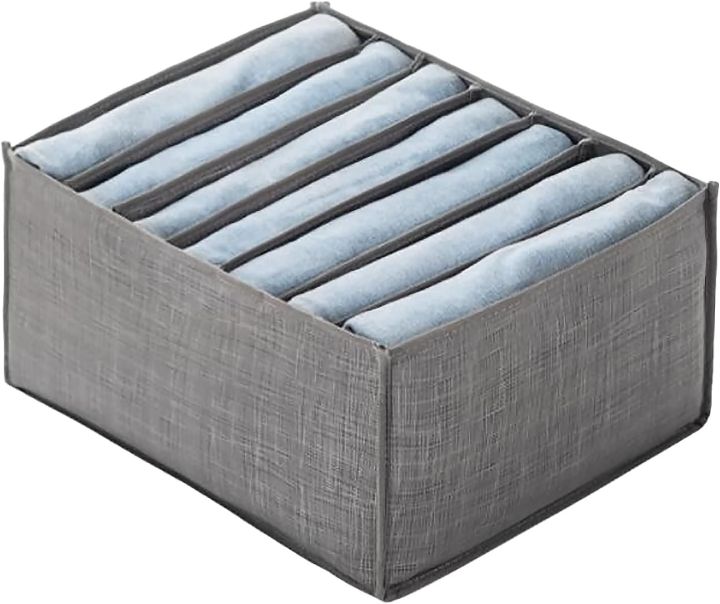 Cloth Organizer Box 9 Grid Closet Storage drawer divider storage ...