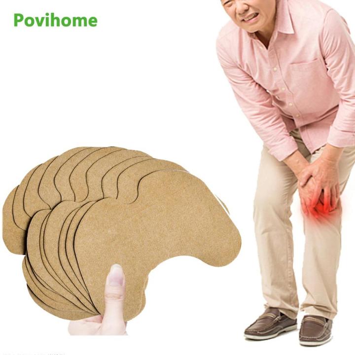 12pcs Knee Pain Relief Joint Medical Herbal Plaster Sticker Detox Patch ...