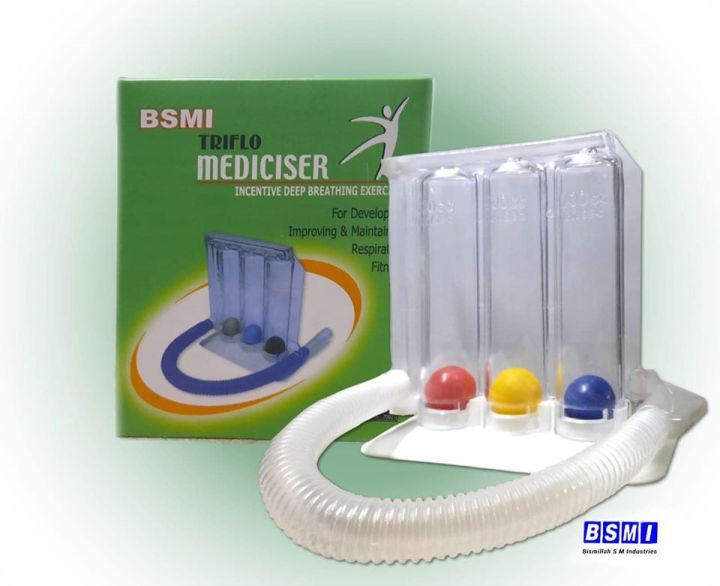 Respirometer Breathing Exerciser 3 Balls Breathing Trainer Vital ...
