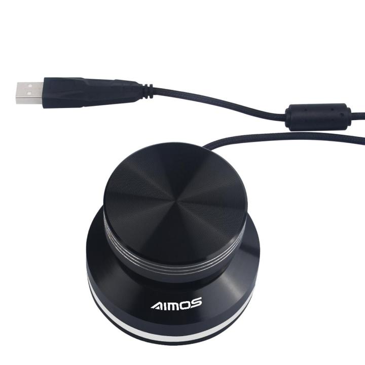 AIMOS USB Audio Volume Controller Knob, Volume Adjuster Rotary Computer ...