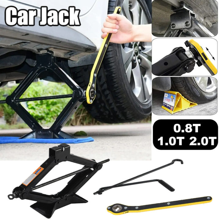 【Top Picks】 Car Jack Labor-saving Wrench 0.8T/1T/2T Tire Replacement ...