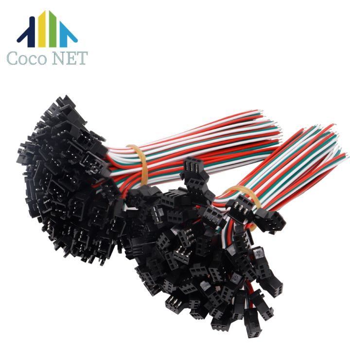 2pin 3pin 4pin 5pin 6Pin Led JST Connector SM Male/female Wire ...