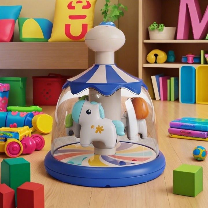 Sensory Development Rotating Design Sensory Carousel Portable Size ...