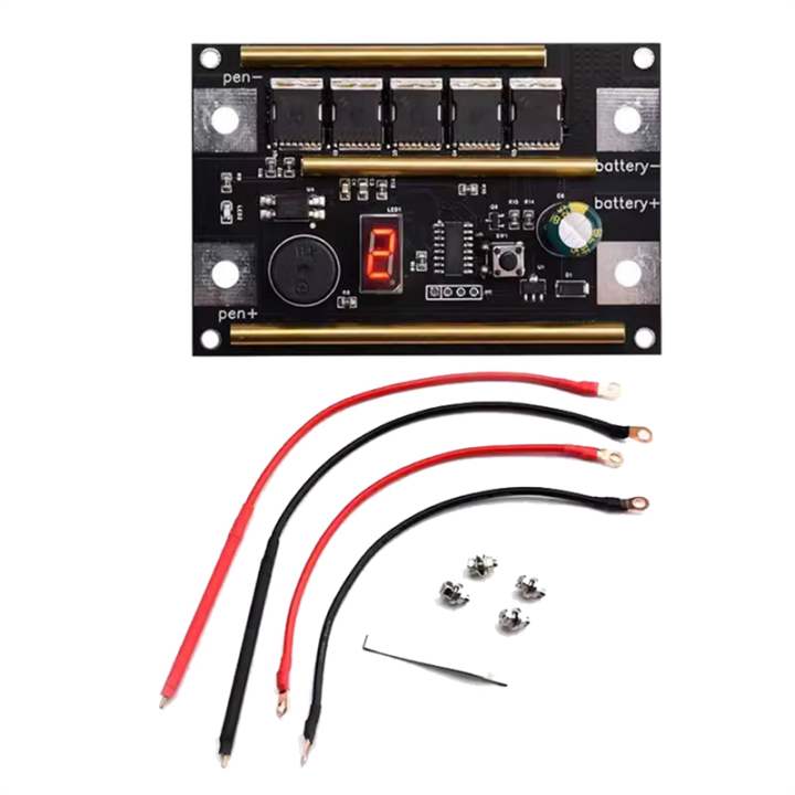 18650 Lithium Battery Spot Welding Machine Pen Control Motherboard ...