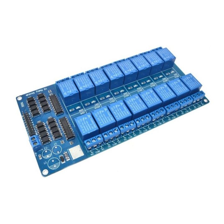 16 Channel 5V 10A Relay Module For Arduino PIC AVR 5V 16 Channel Relay ...
