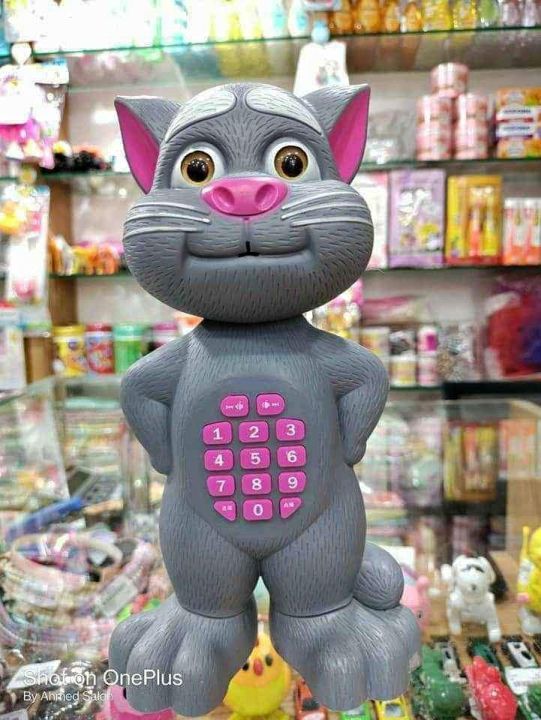 Talking Tom Keypad Toy Talking Tom Cat with Touch Recording Story ...