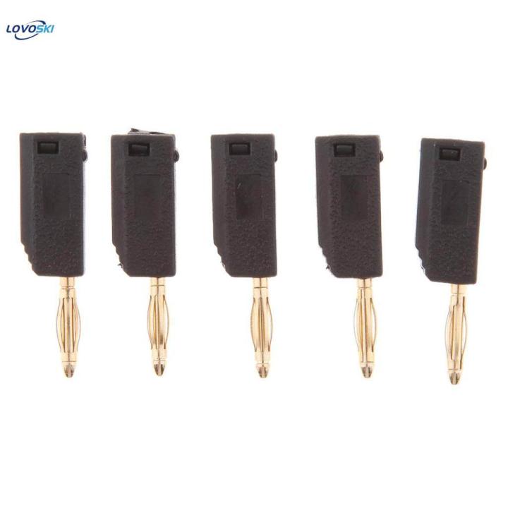 3x5Pieces 2mm Banana Plug for Test Probes Instrument Meter Connector ...