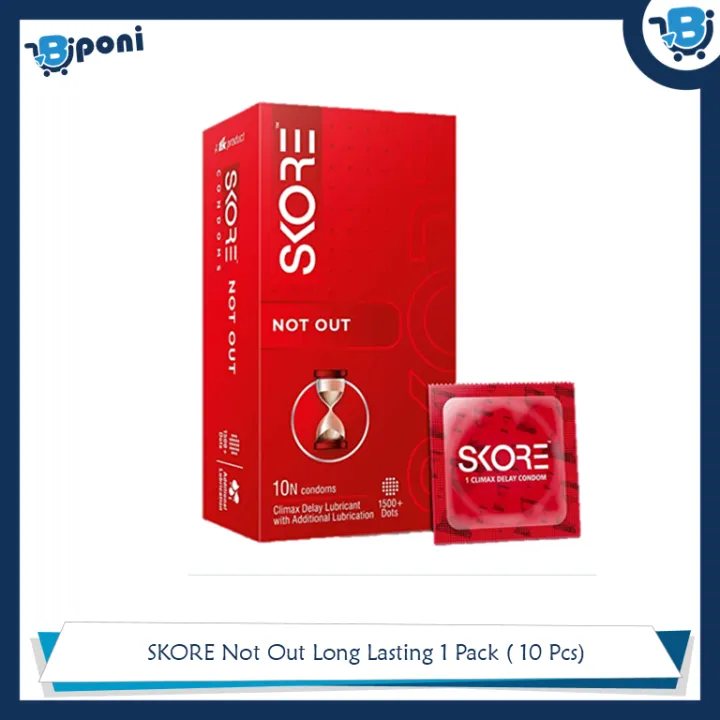 SKORE Not Out Long Lasting 1 Pack ( 10 Pcs) | Daraz.com.bd