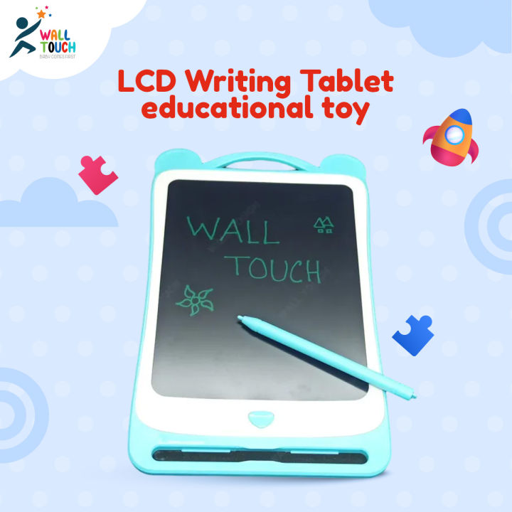 LCD Writing Tablet educational toy for Kids. Easy to Write & Draw , One ...