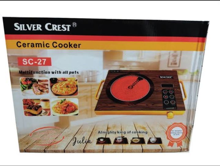 SILVER CREST Infrared Cooker- SC-7031-inverter system | Electric Chula ...