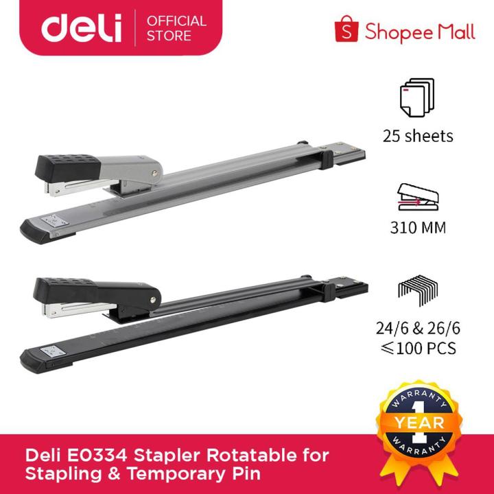 Deli Long Range Stapler 25 Sheets Capacity 0334 | Daraz.com.bd