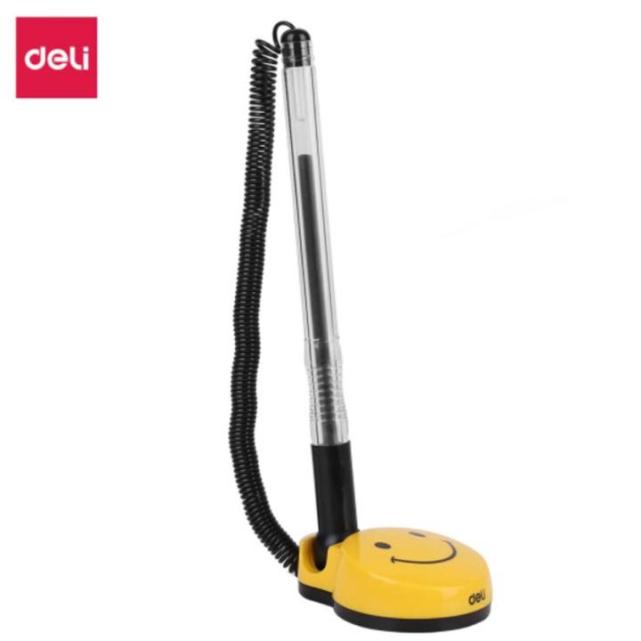 Deli E6793 Black Gel Ink 0.5mm Desk Pen Stand | Daraz.com.bd