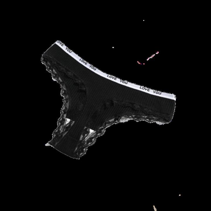 1Pcs Cotton Women Thongs Hot Oversize Summer String Femme Low Rise ...