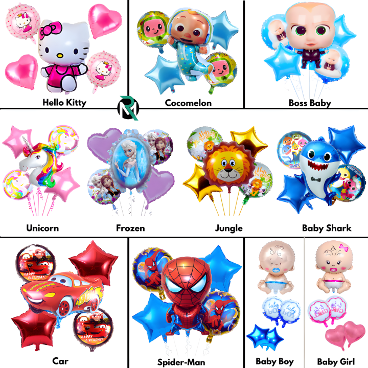 Character Foil Balloon Set for Party Decorations –Hello Kitty ...