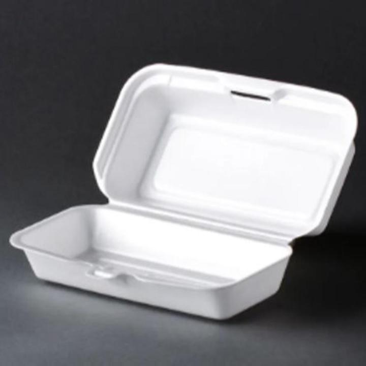 One Time Disposible Foam Box - 50 Pcs, 1 Time lunch Hote food box ...