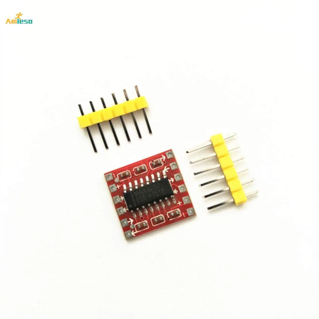 5pc 2 Channel MAX3232 Logic Level Converter Bi-Directional Module 3.3V ...