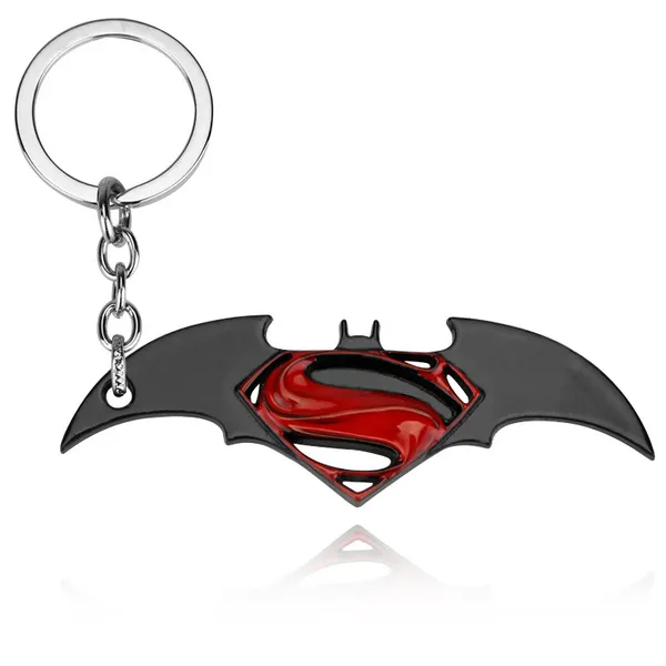 1 Pcs Metal Batman Key Chain Pendant Bat Man Key Ring for Bike motor ...