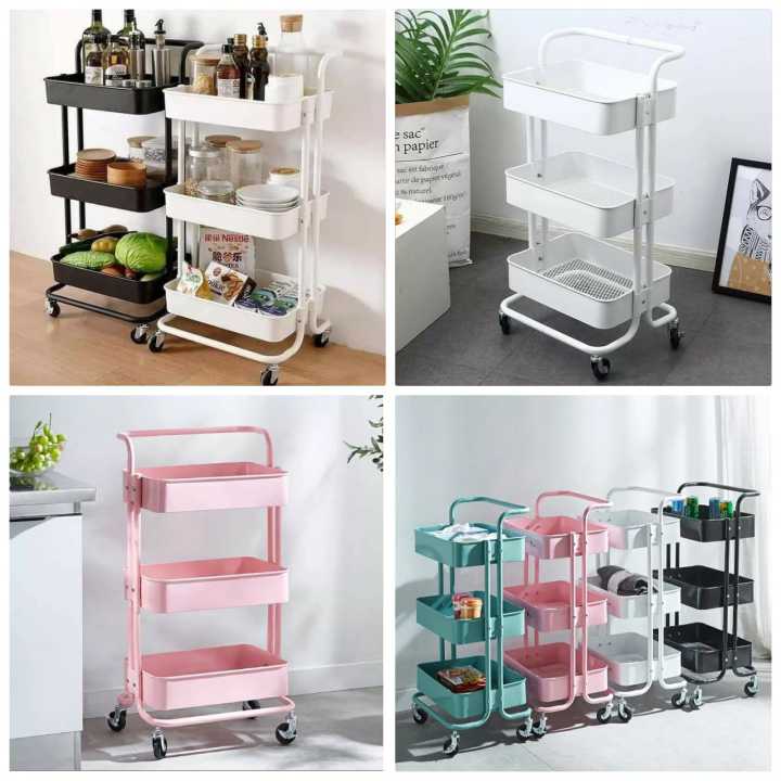 3 Layer multi use rack trolley types | Daraz.com.bd