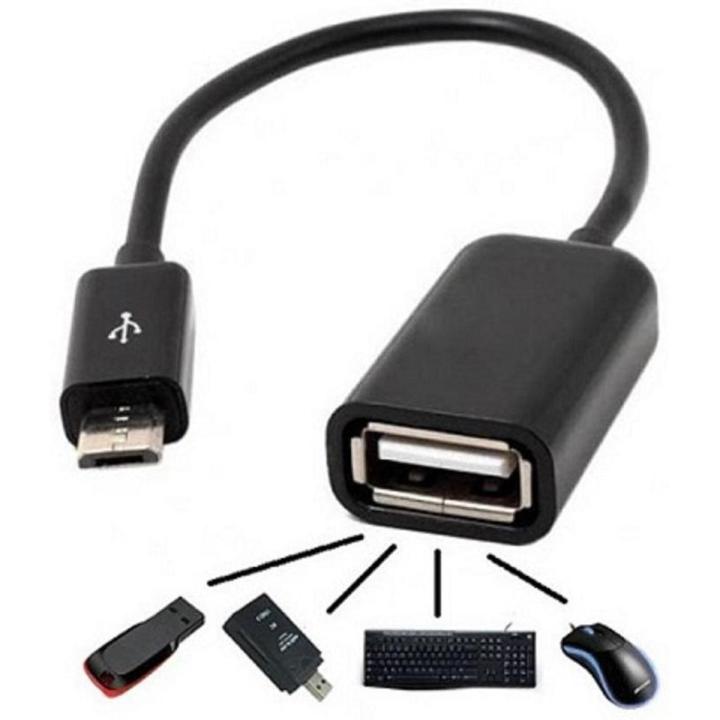 Android OTG Cable - White | Daraz.com.bd
