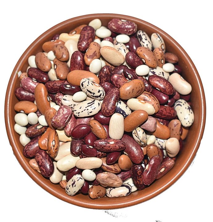 MIx Kidney Beans/ Rajma (Red + Black + White)- 500 gm | Daraz.com.bd