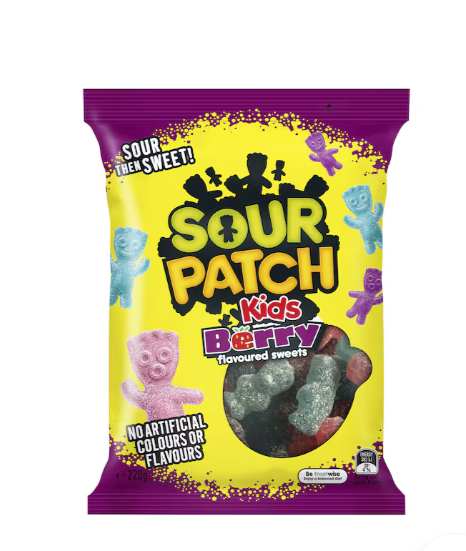 Sour Patch Kids Berry Flavoured Sweets 220g | Daraz.com.bd