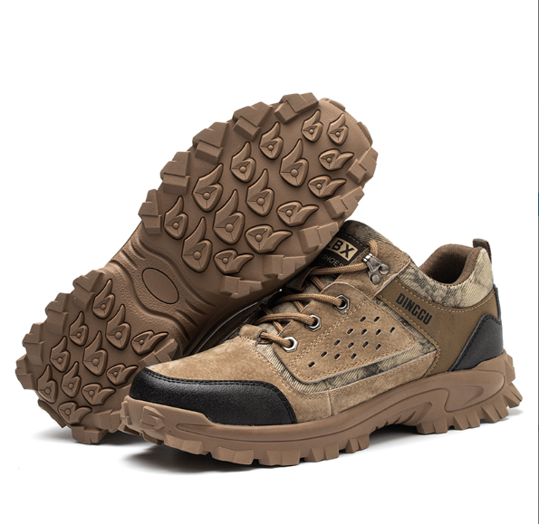 DINGGU safety shoes/ Steel toe and steel mid sole safety shoes/ Light ...