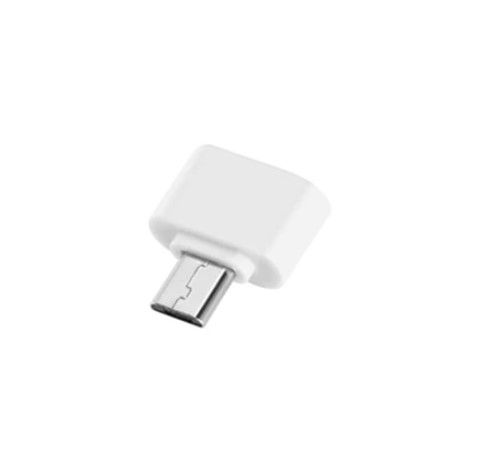 Male Micro USB B OTG To Female USB Type A Adapter On The Go Black For ...