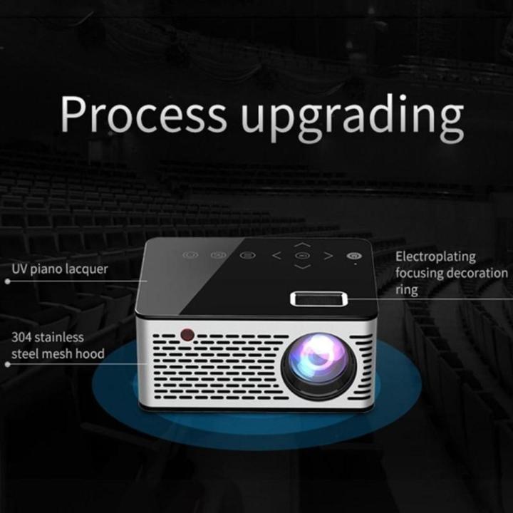 T200 Mini Micro LED Cinema Video HD TV Audio USB HDMI Projector ...