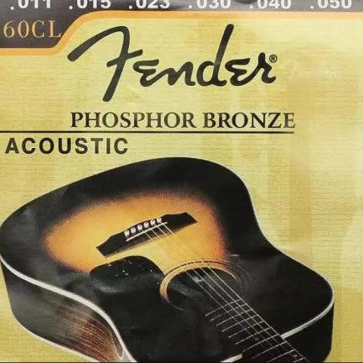 Fender Acoustic Guitar Strings - 60CL | Daraz.com.bd