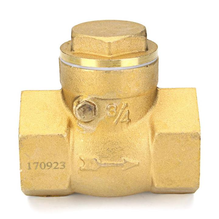 TMOK 1" Brass Swing Check Valve Female NPT Threaded Durable Brass ...