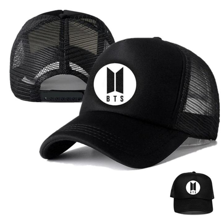 BTS Baseball Cap Hat Sport Black Caps Hat for Men Black Cap | Daraz.com.bd
